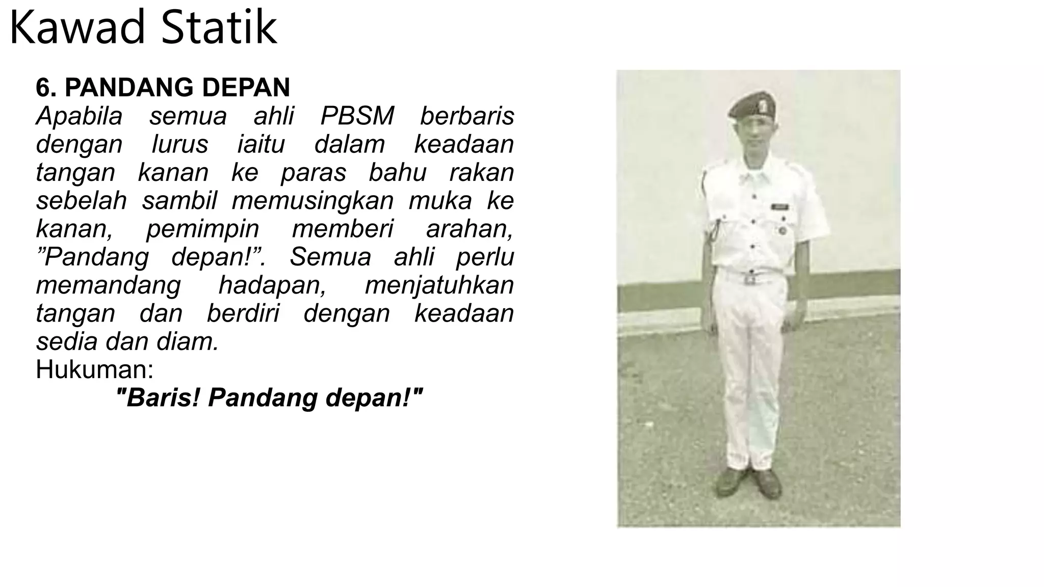 Asas kawad kaki | PPTX