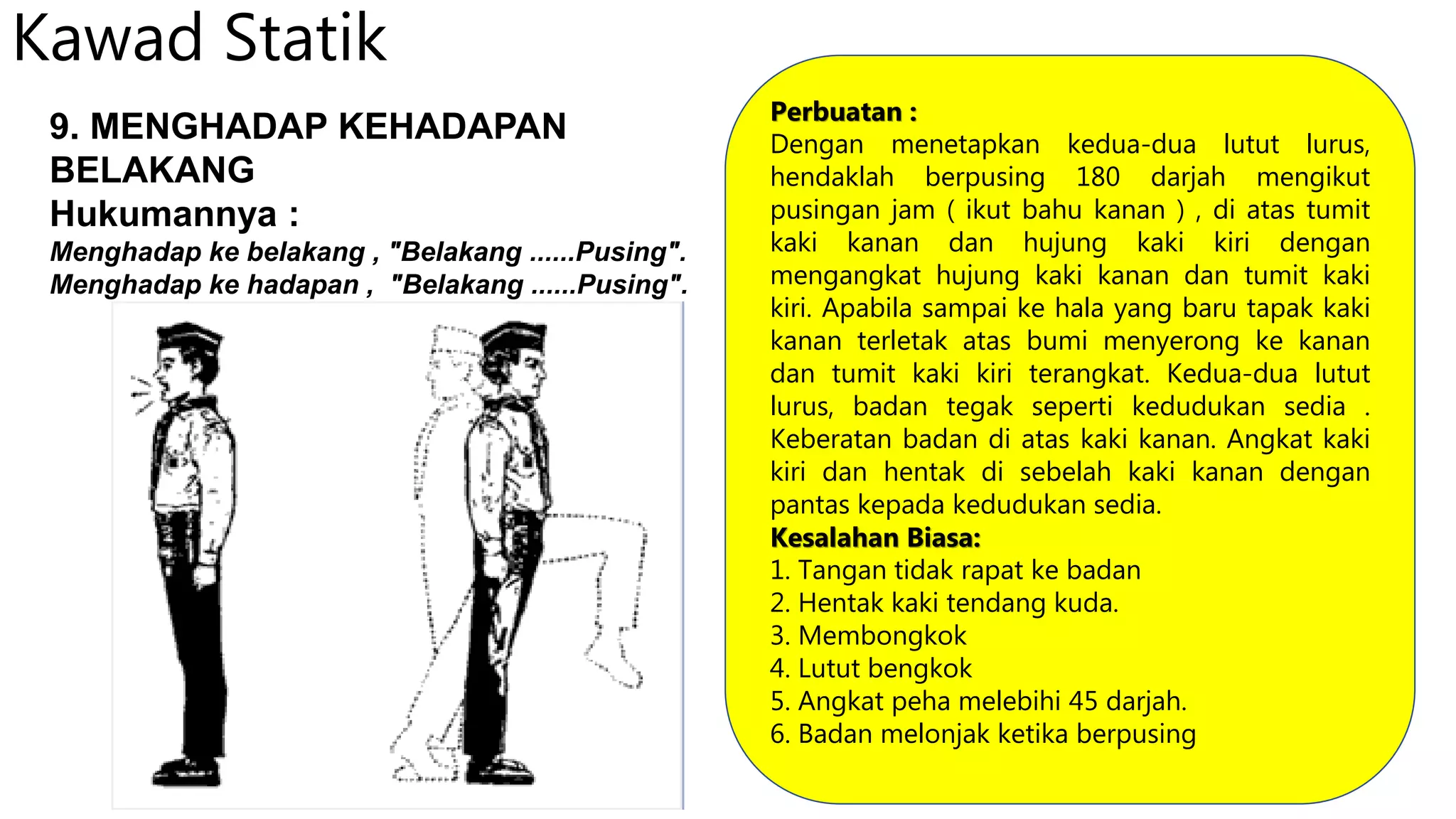 Asas kawad kaki | PPTX