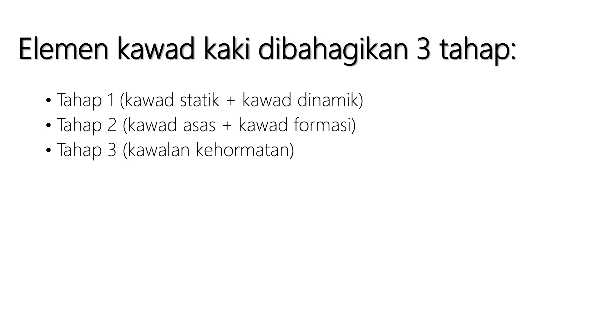 Asas kawad kaki | PPTX