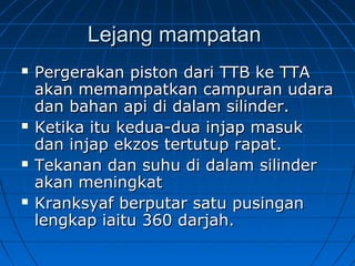 Asas kendalian enjin | PPT