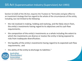 Develop an Investment Strategy for your SMSF | PPT