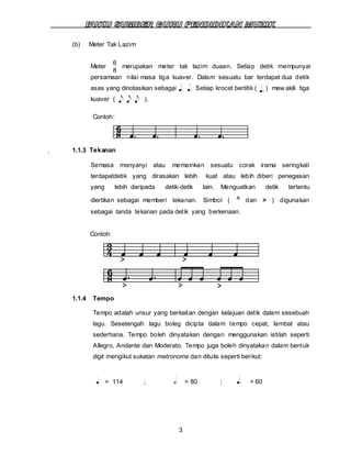 Asas muzik | PDF