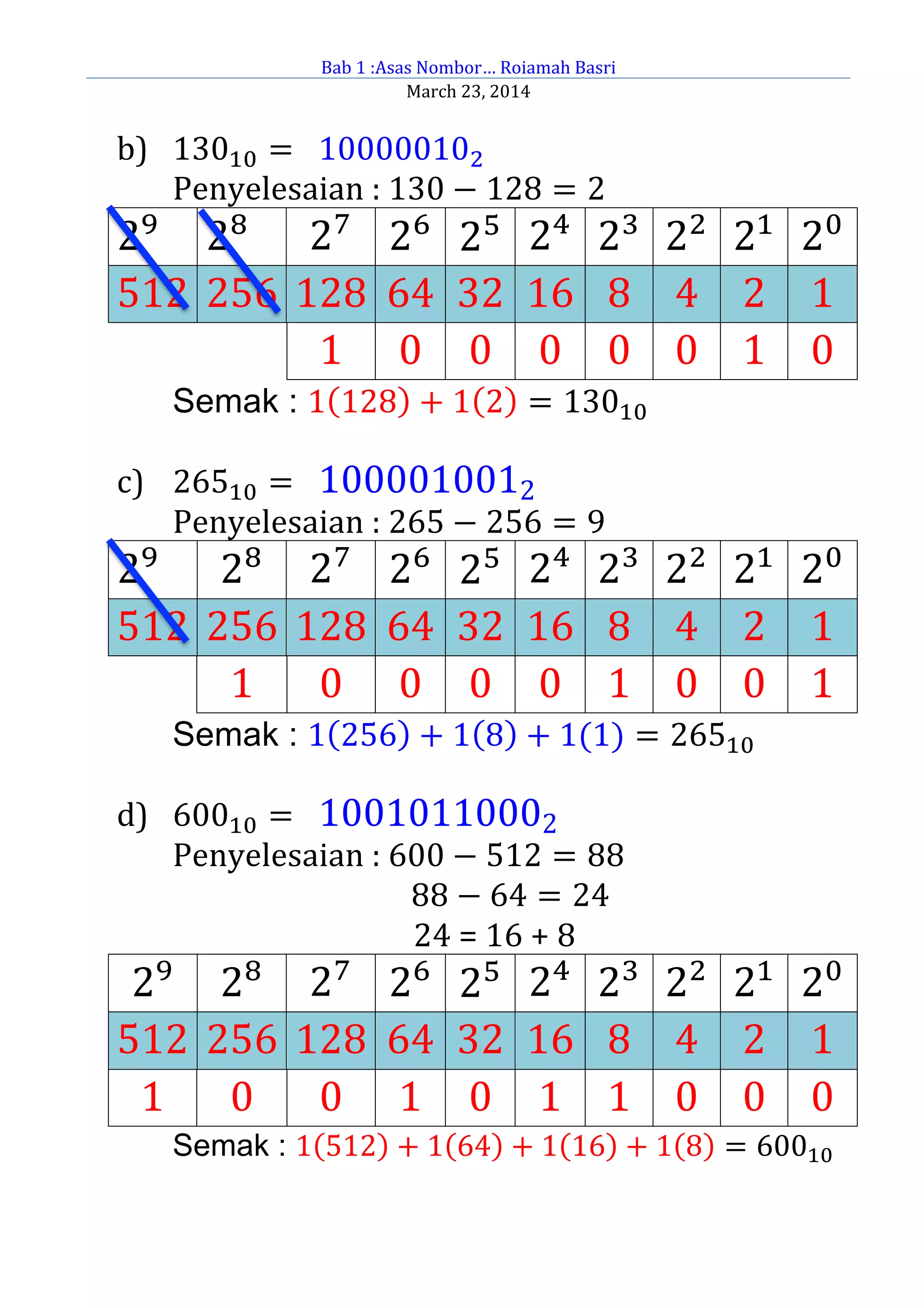 Asas nombor… math tg5 | PDF