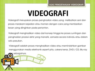 ASAS PENGETAHUAN DALAM PEMBELAJARAN VIDEOGRAFI.pdf