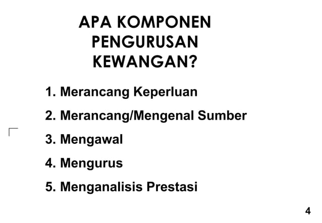 Asas pengurusan kewangan | PDF