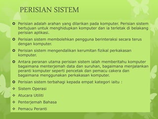 Asas perisian komputer | PPTX