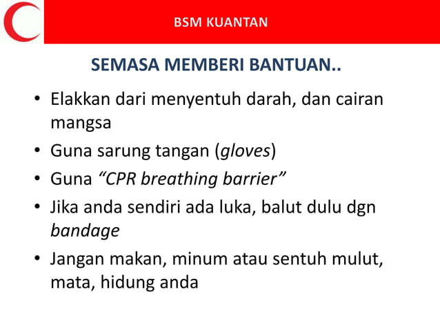 Asas pertolongan cemas | PPTX