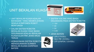 ASAS ROBOTIK (modul 1-5) | PPTX