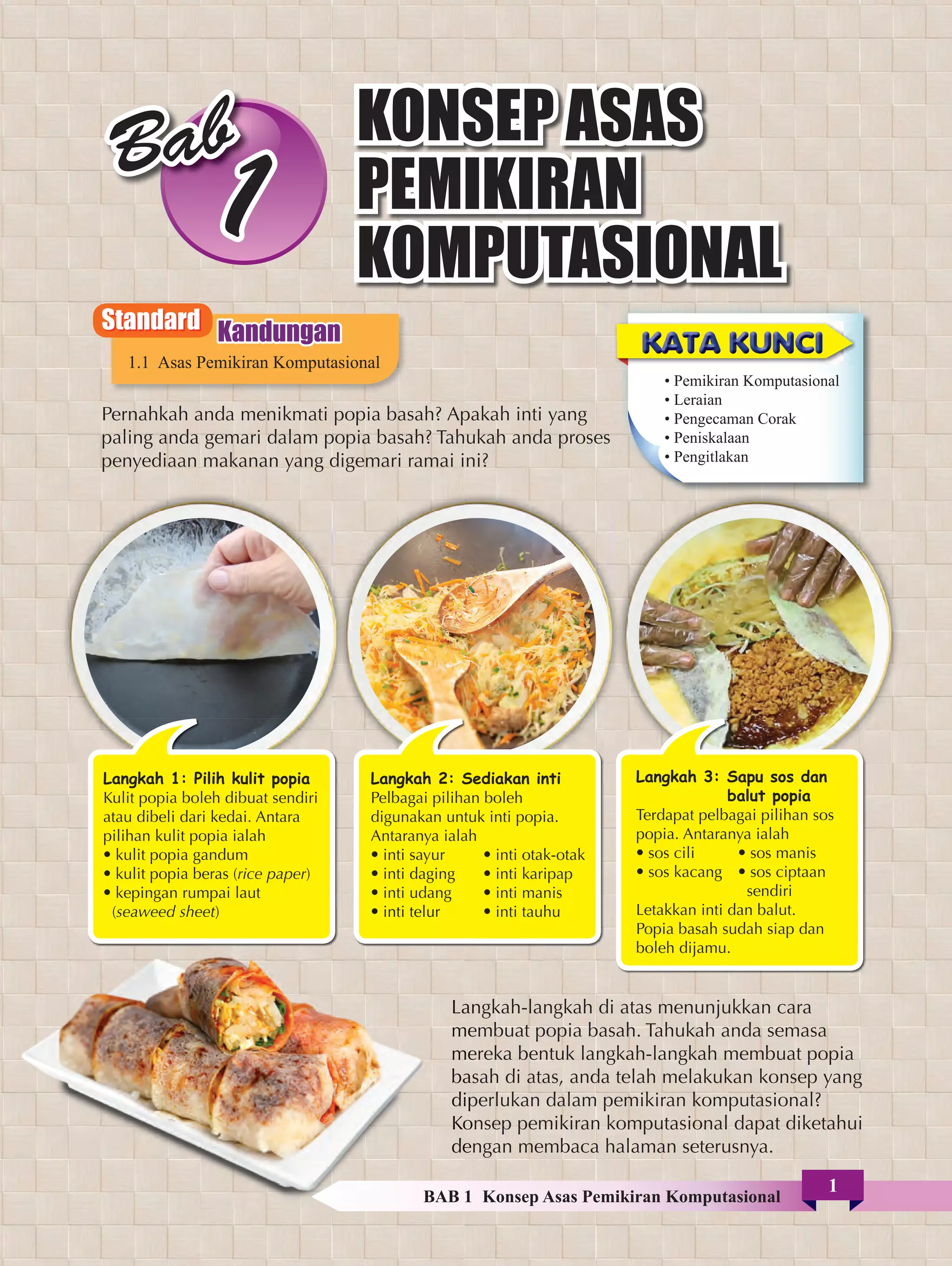 E-BOOK ASAS SAINS KOMPUTER TINGKATAN 1 | PDF