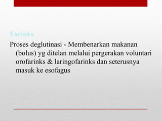 Asas sistem gastrousus | PPT