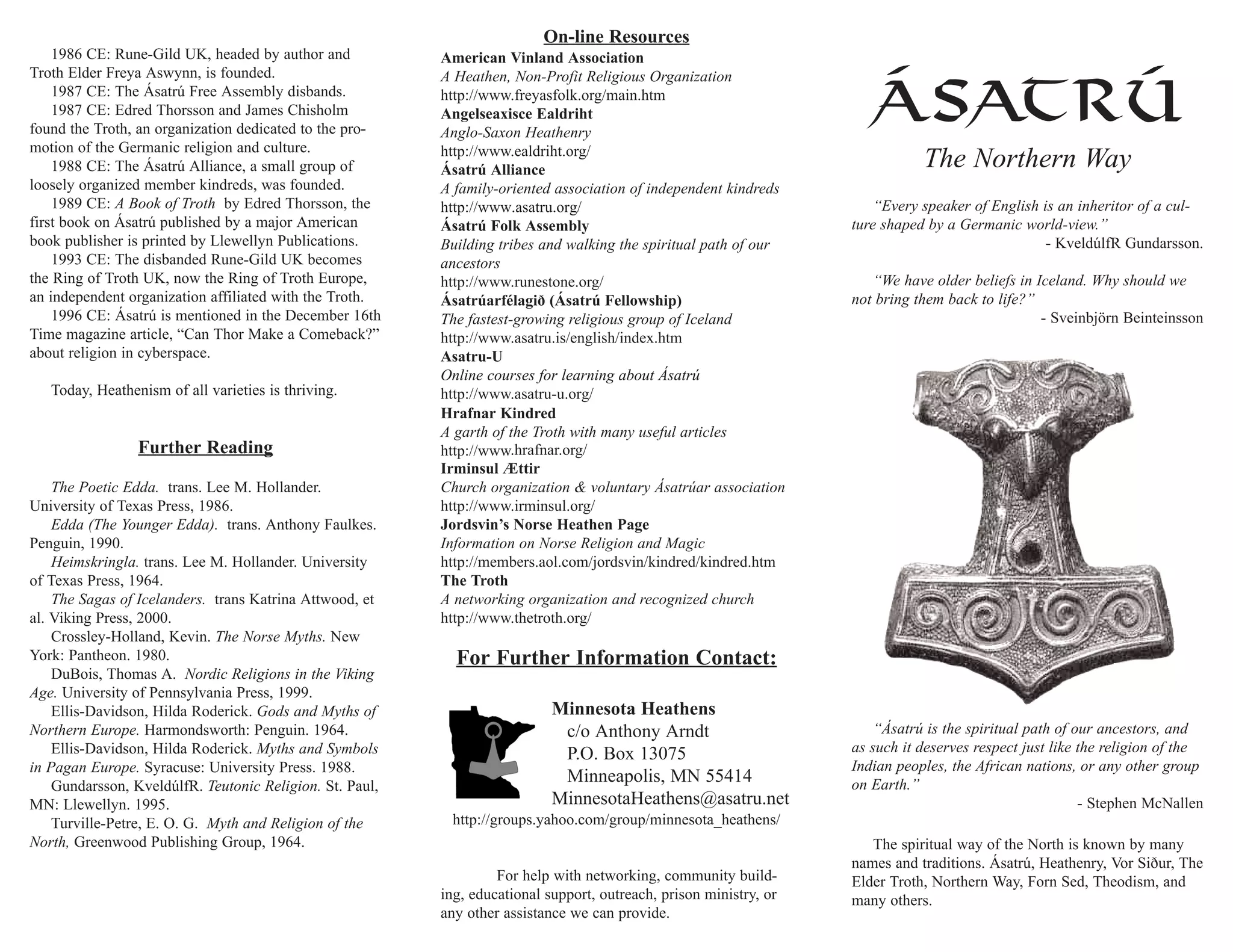 Asatru basics | PDF