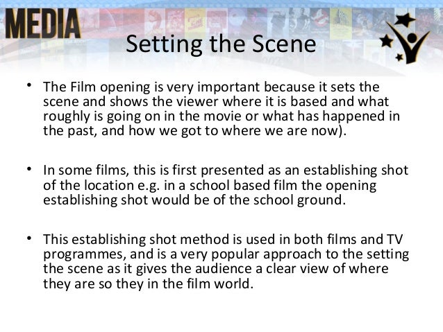 AS Film Openings Introduction