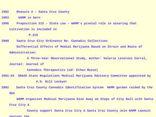 Medical Cannabis Policy in the US: A History of Resistance - Valerie ...