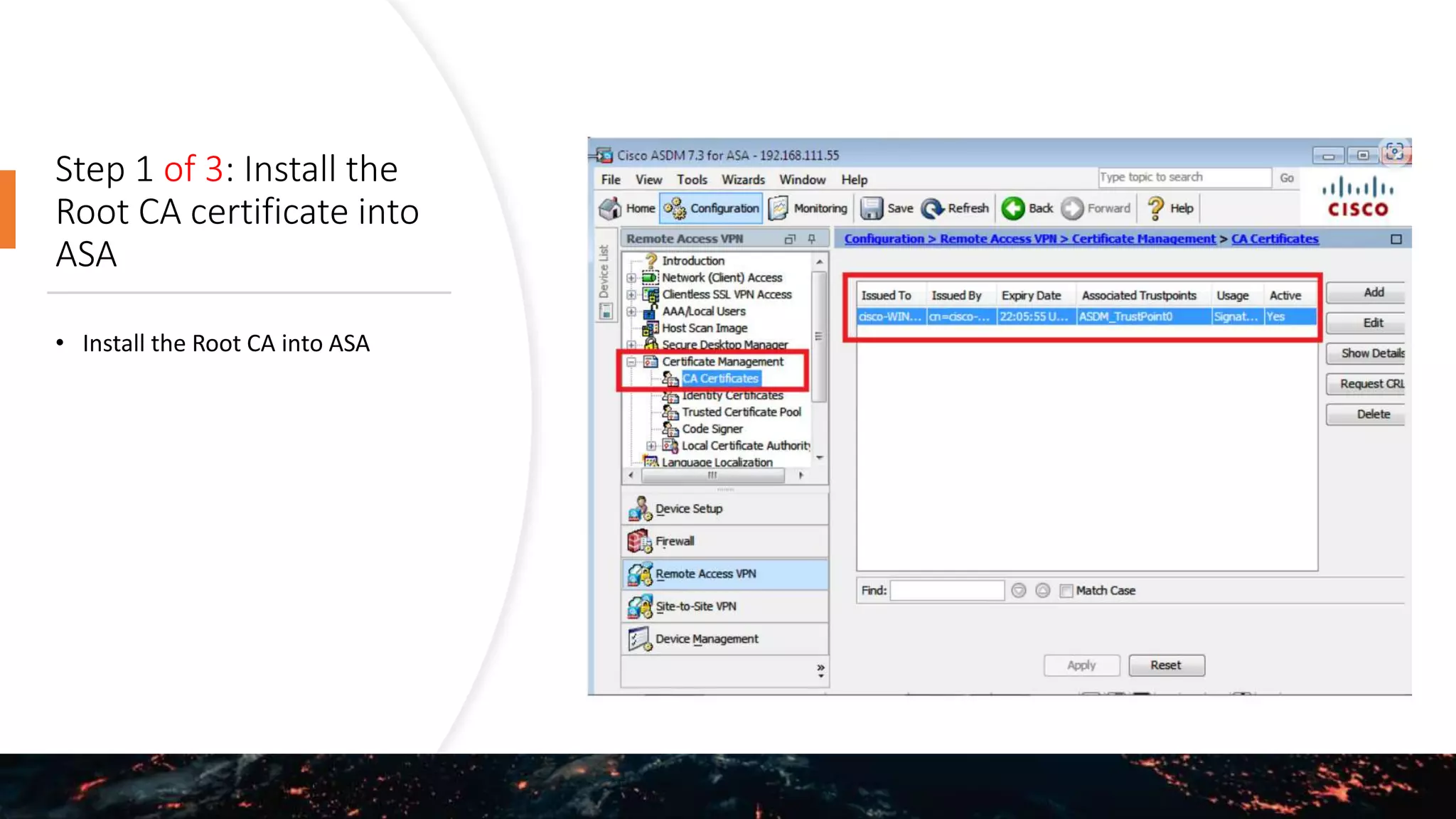 ASA VPN_Certificate authentication_ISE Authorization.pptx