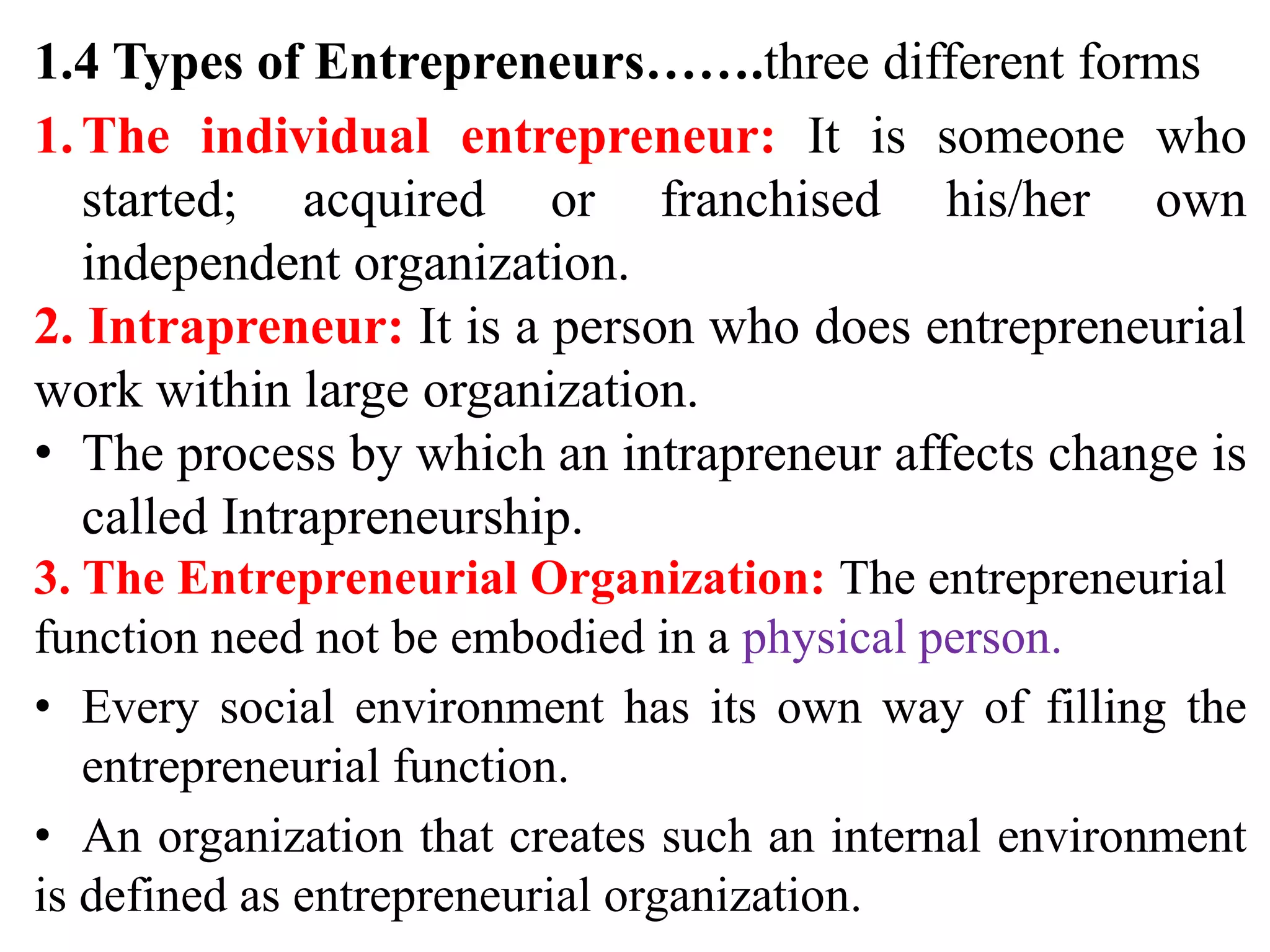 entrepreneurship | PPTX