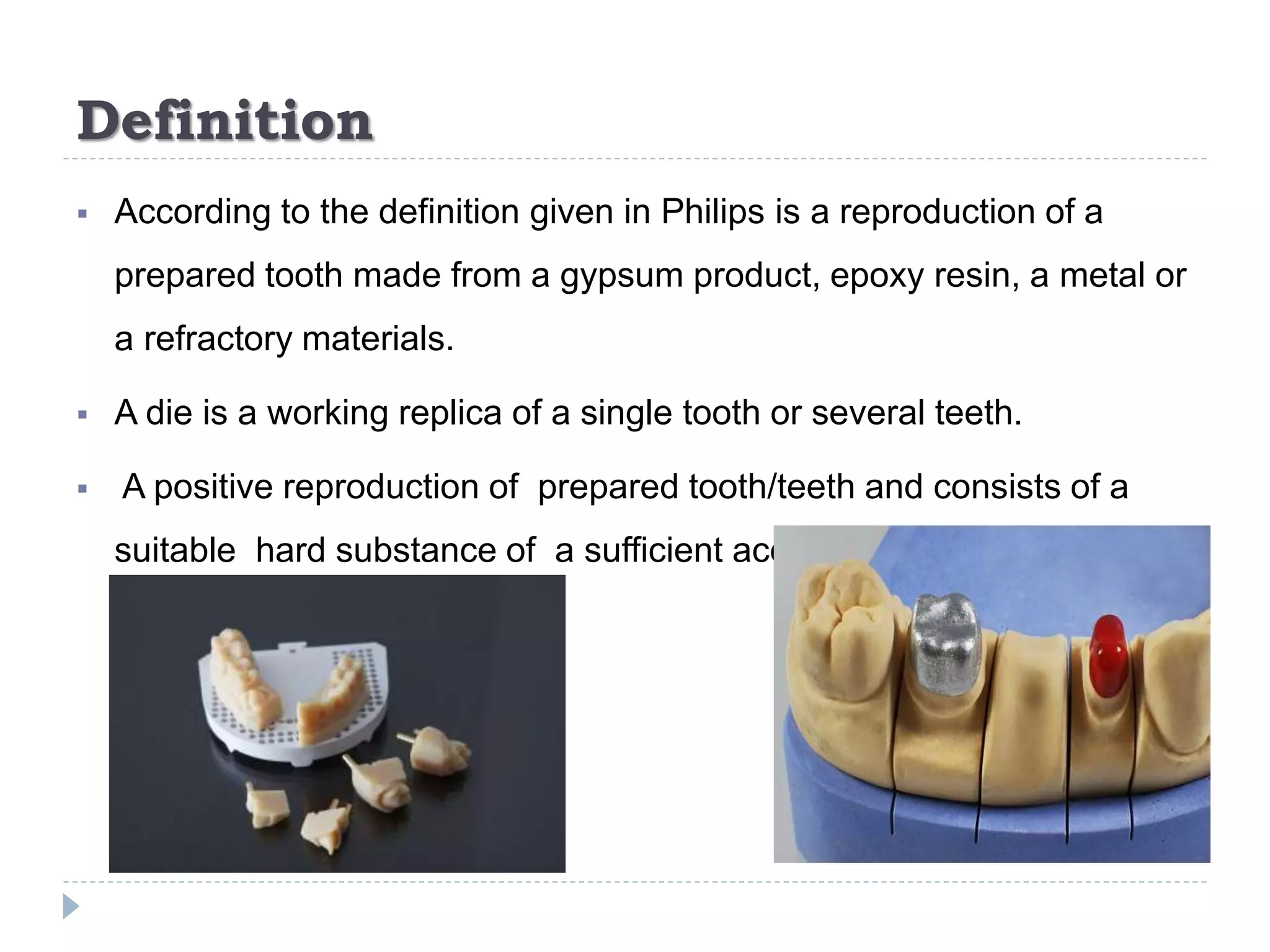 Die materials and technique of fabrication | PPTX