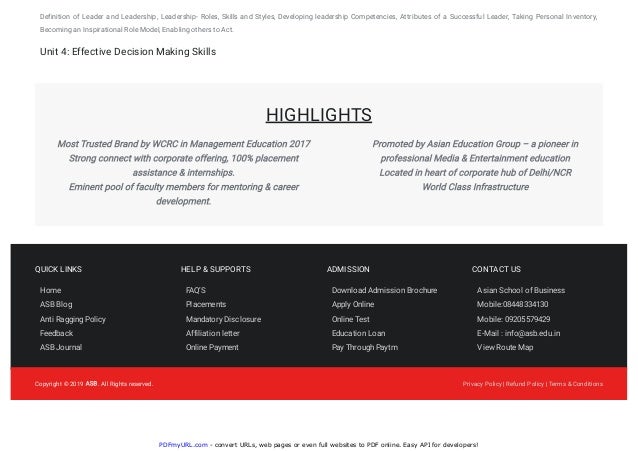 Best BCA College in Delhi NCR - Asian School of Business | PDF | Undergraduate Education ...