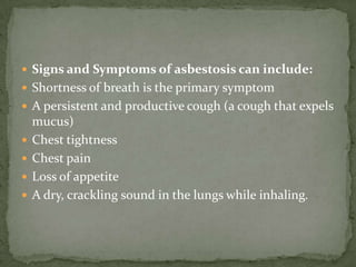 Asbestos | PPTX