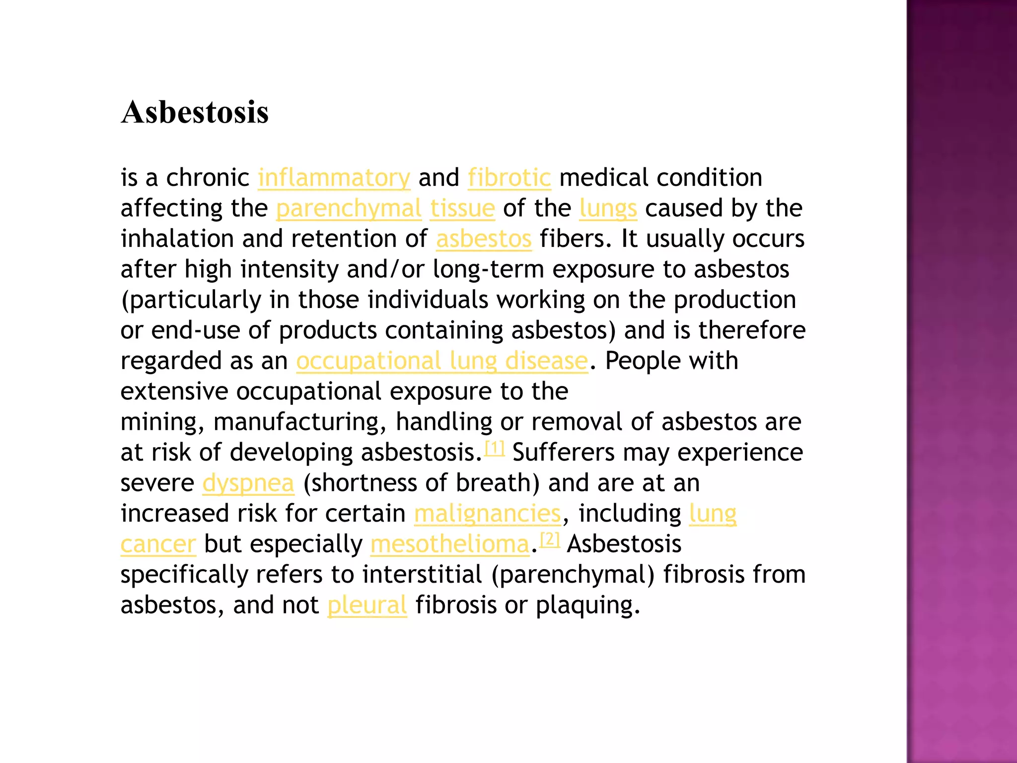 Asbestos | PPTX