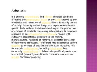 Asbestos | PPTX