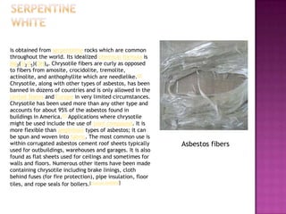 Asbestos | PPTX