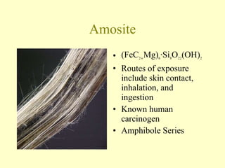 Asbestos: An Overview | PPT