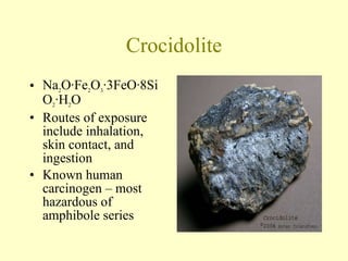 Asbestos: An Overview | PPT