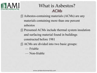 Encountering Asbestos | PPT