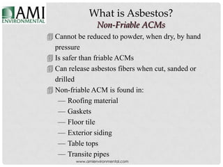 Encountering Asbestos | PPT