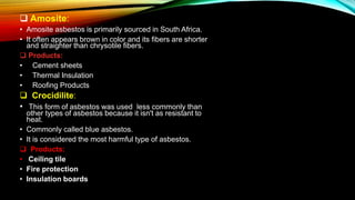 Asbestos | PPTX