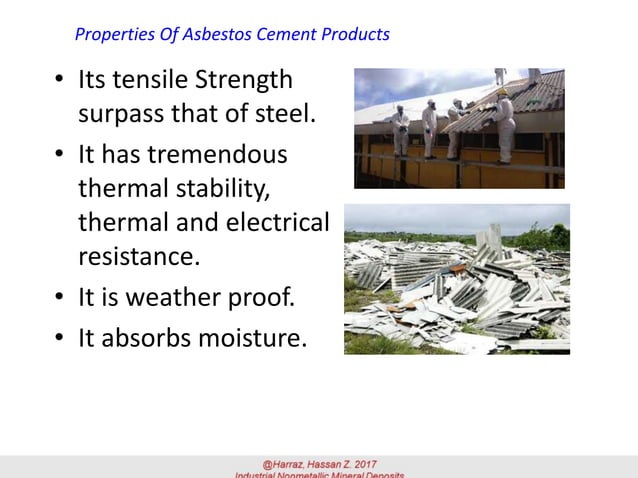Asbestos deposits | PPT