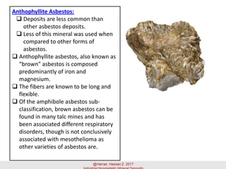 Anthophyllite Asbestos