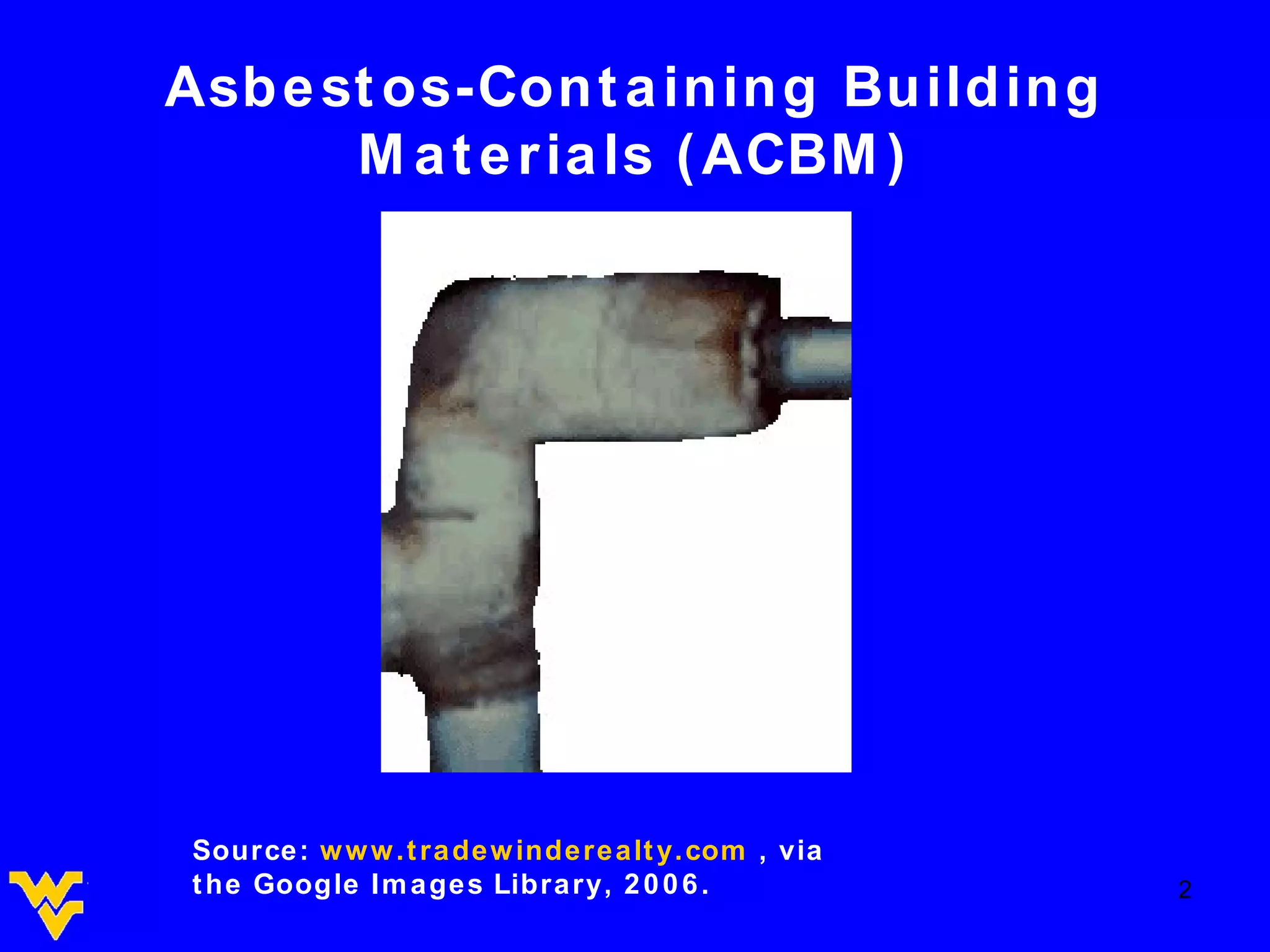 Asbestos in Buildings and Health Effects | PPT
