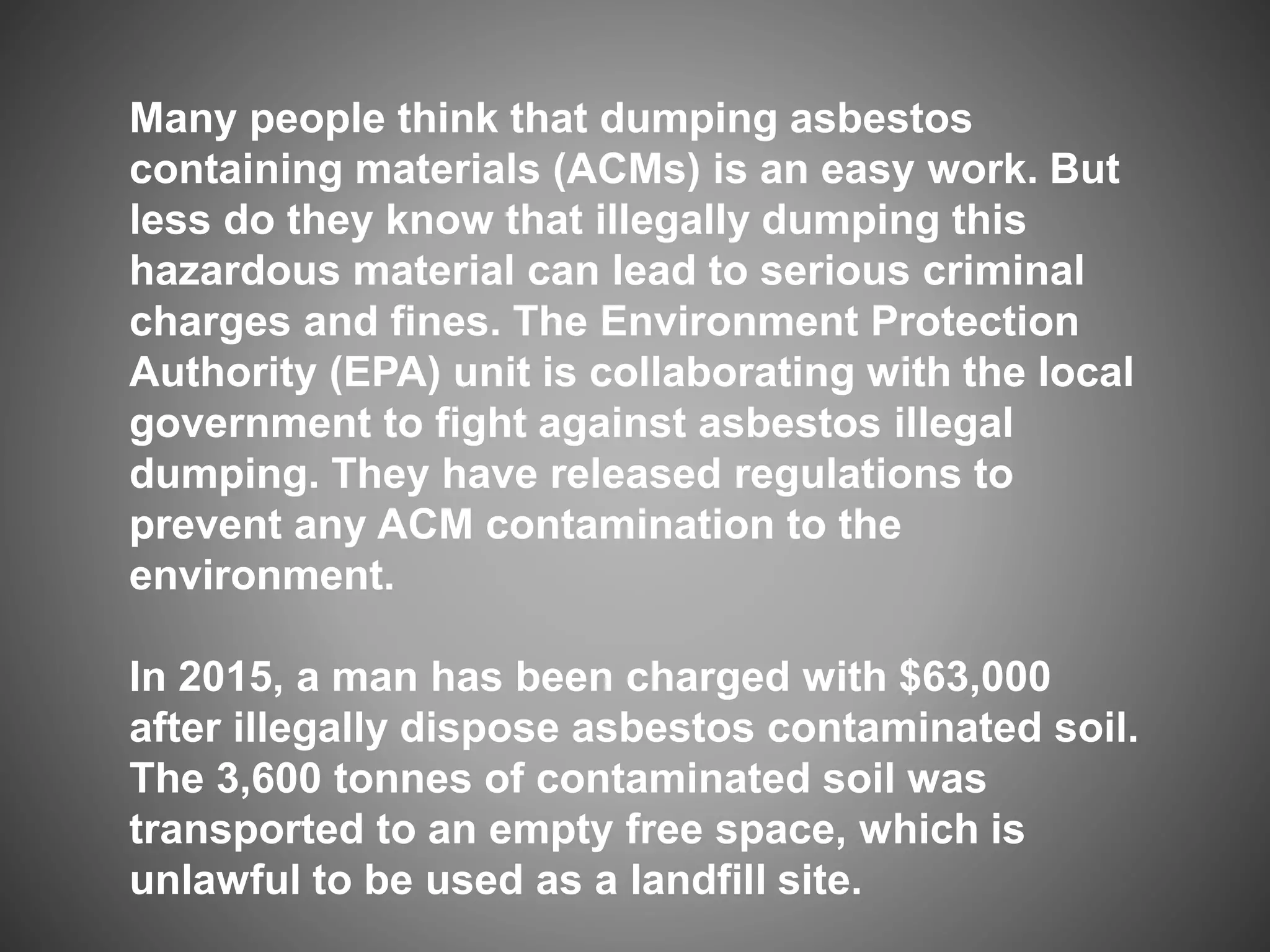 Asbestos Removal Central Coast | PPTX
