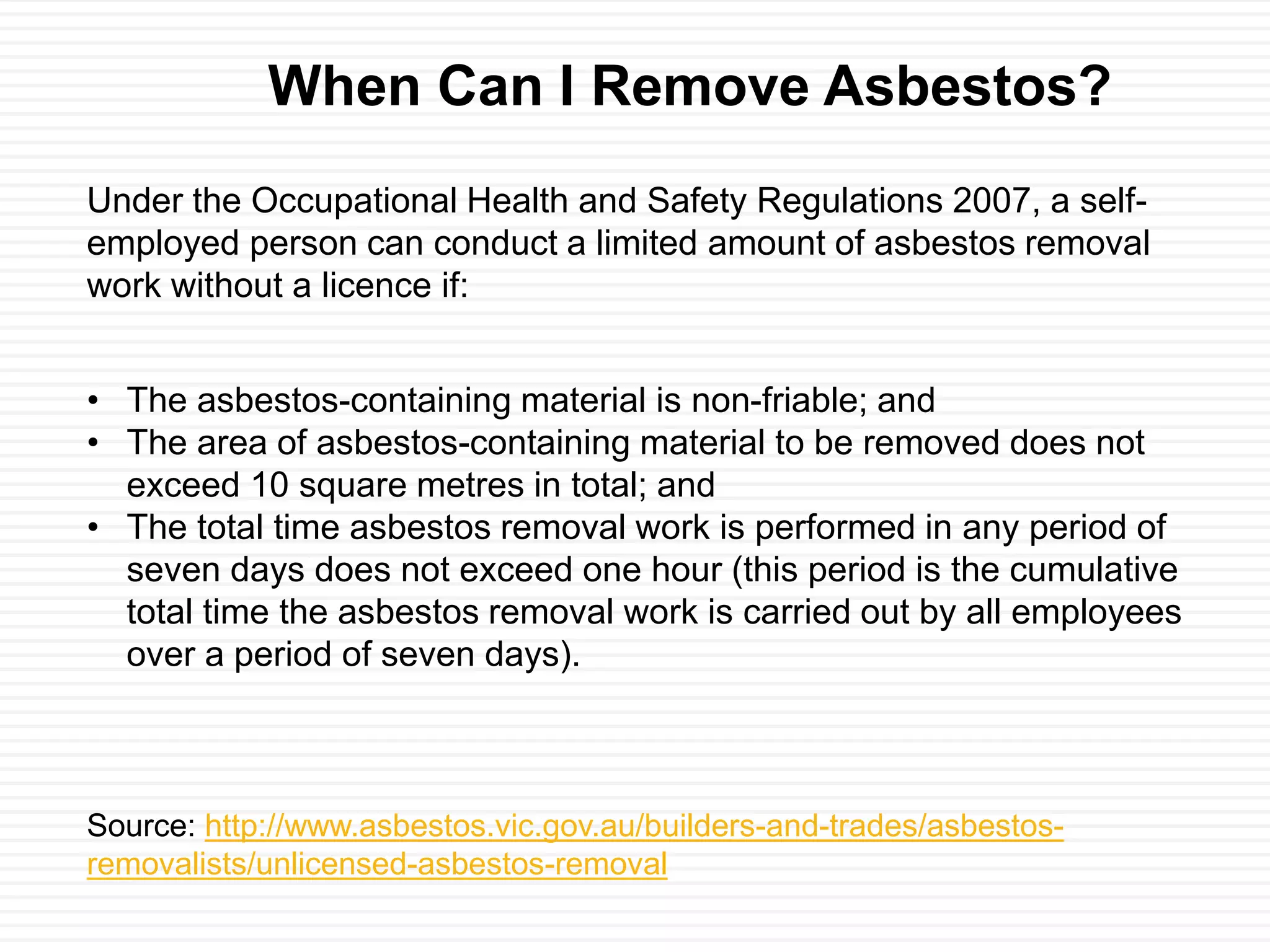 Asbestos removal melbourne | PPTX