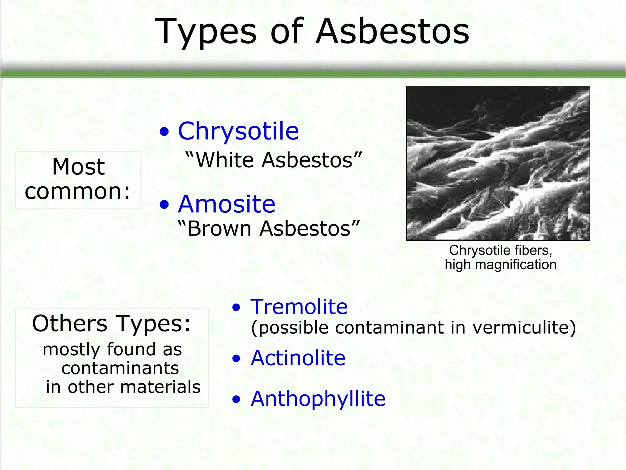Asbestos | PPT