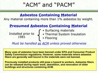 Asbestos | PPT