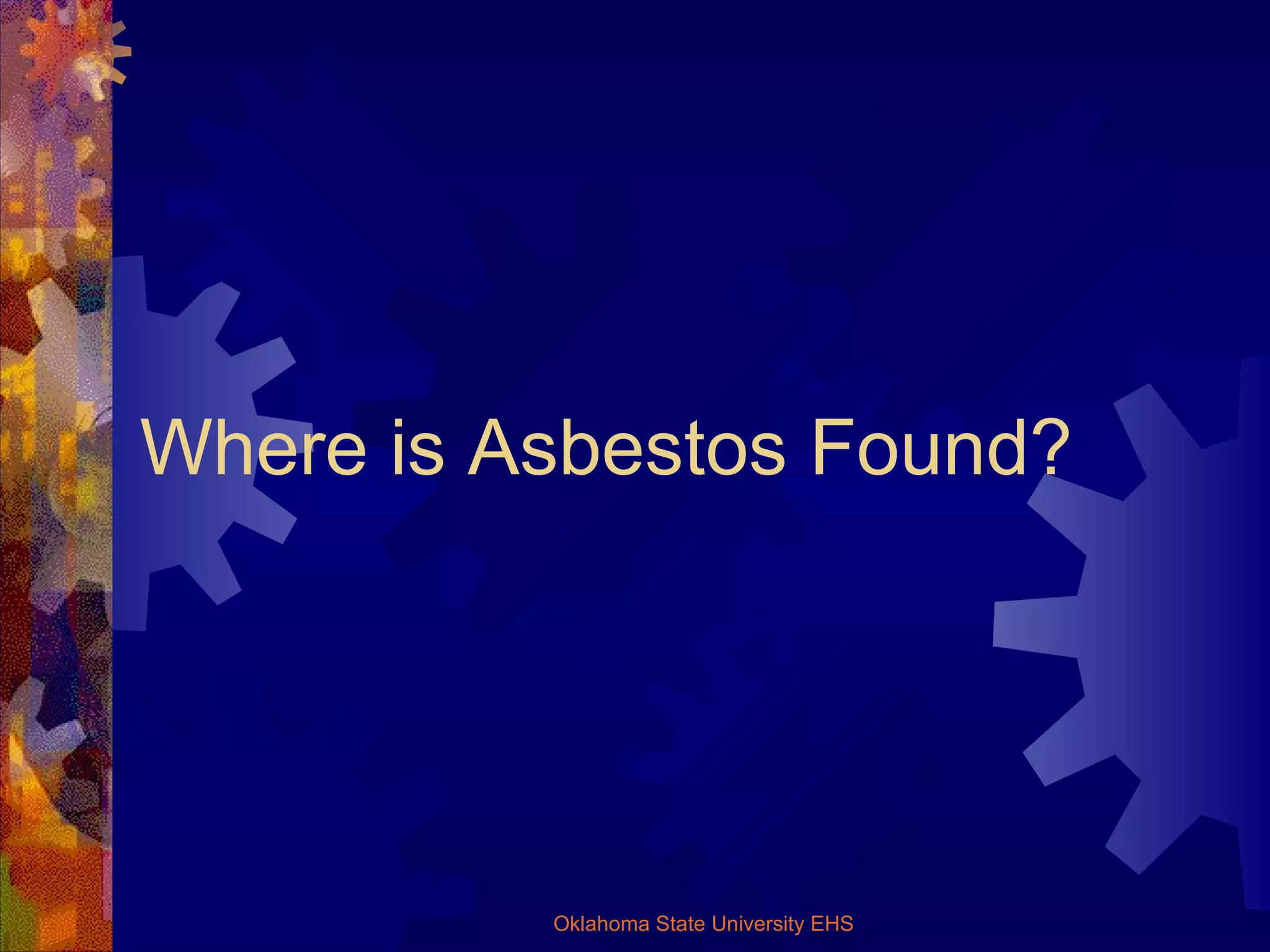 Asbestos awareness | PPT