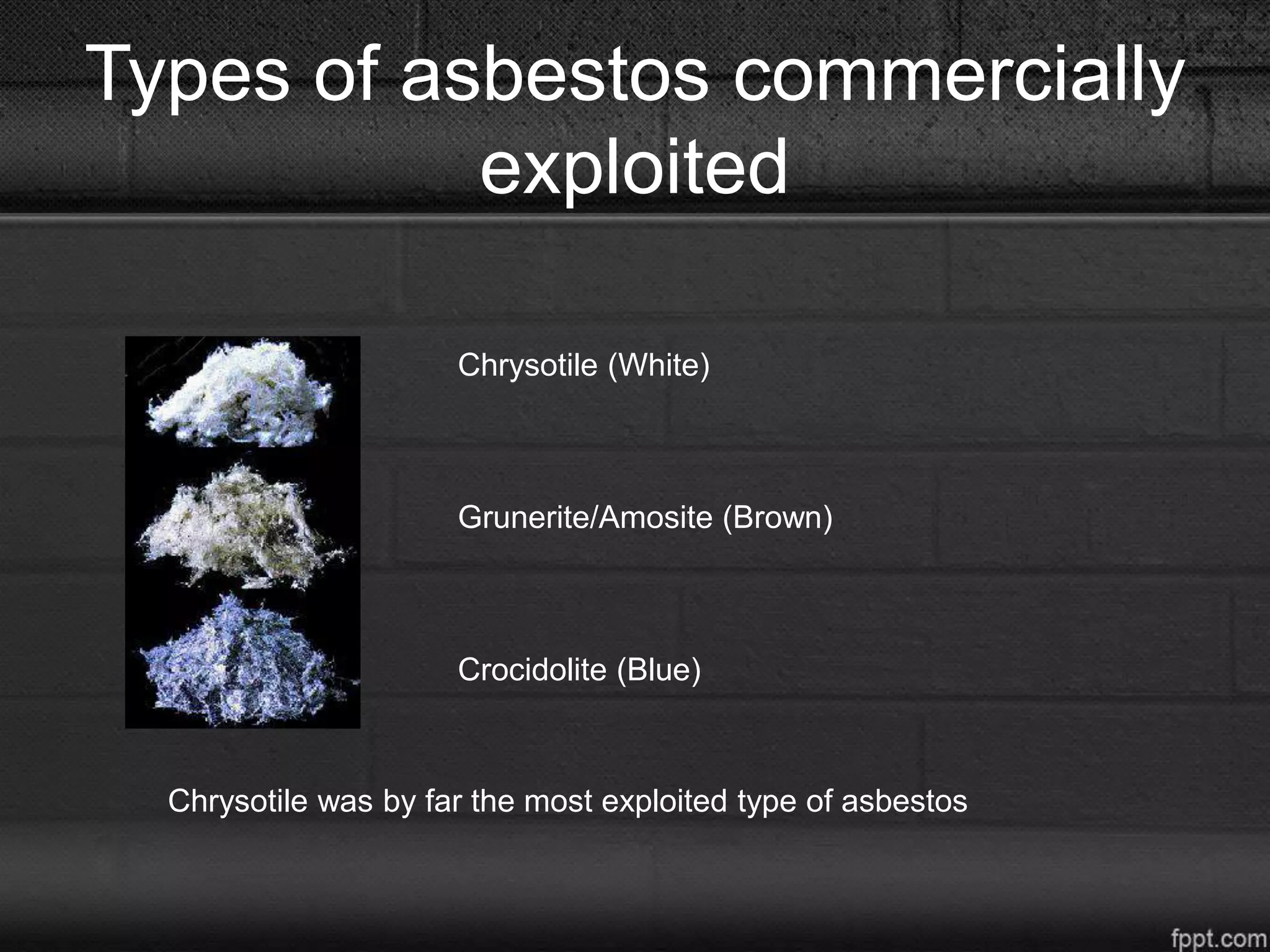 Asbestos awareness | PPT | Lung and Respiratory Health | Diseases and ...