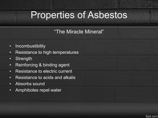 Asbestos awareness | PPT