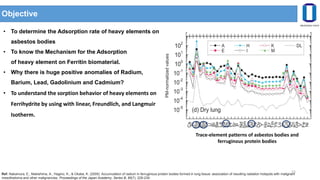 Asbestos bodies formation studies in human lung | PPT