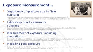 Asbestos exposure and risk in Britain today | PPTX