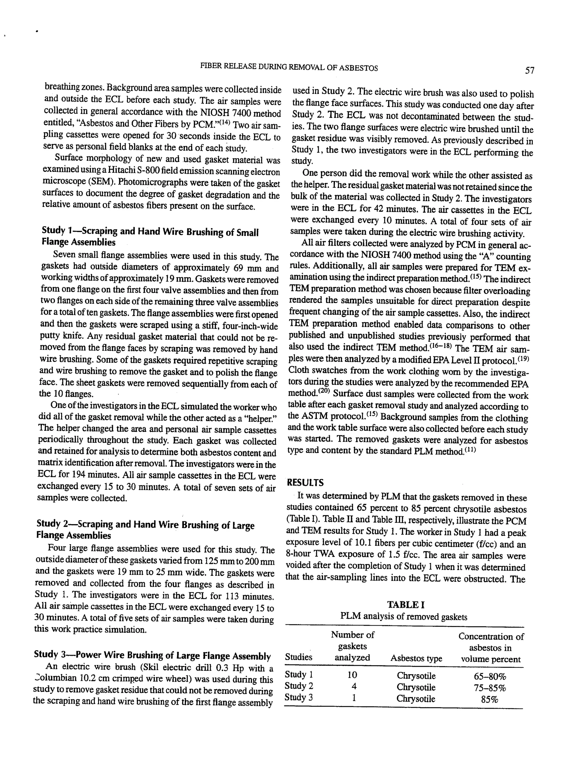 Asbestos Gasket usage causing mesothelioma | PDF