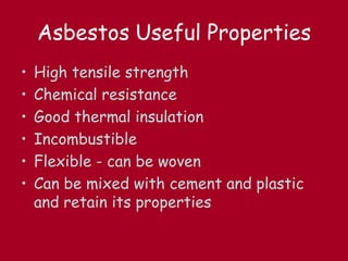 Asbestos Learning Tool | PPTX