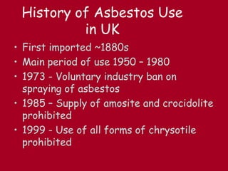 Asbestos Learning Tool | PPTX