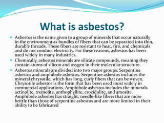 Asbestos presentation | PPT