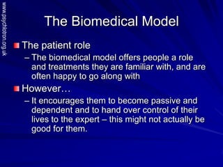 AS The biological model of abnormality | PPTX