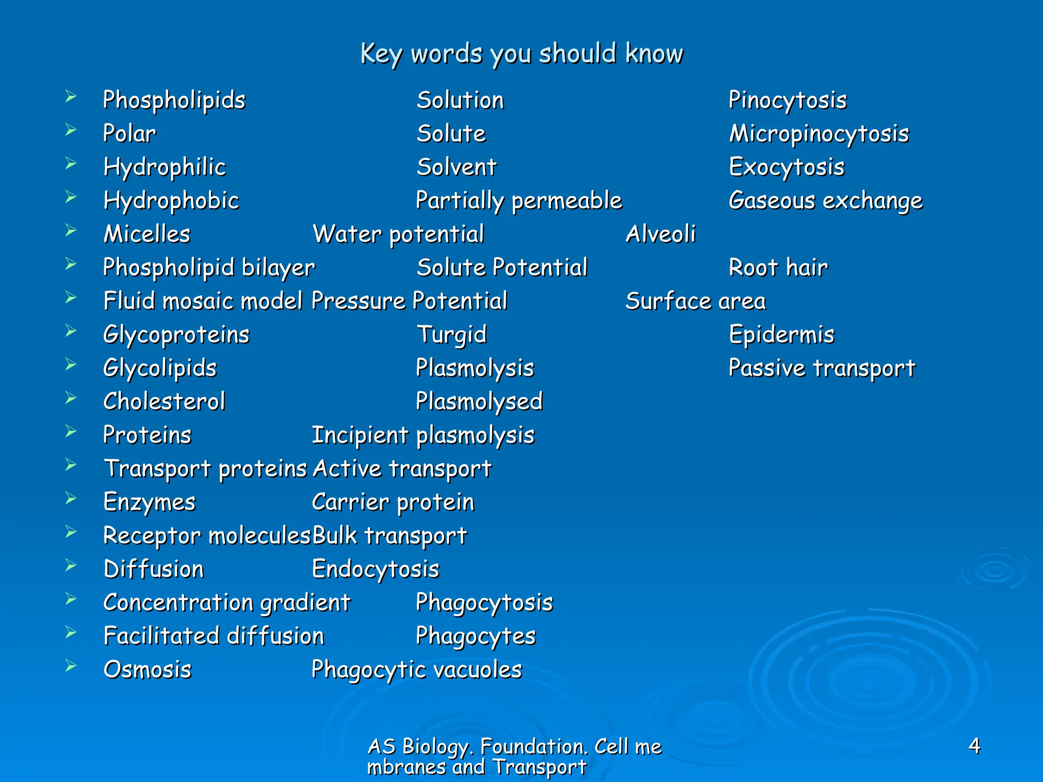 AS Biology cell membranes: organells.ppt
