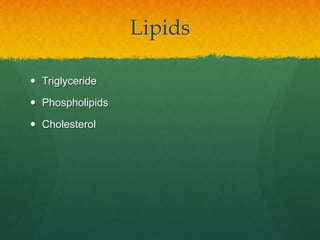 AS Level Biology - 1) Biological Molecules | PPTX