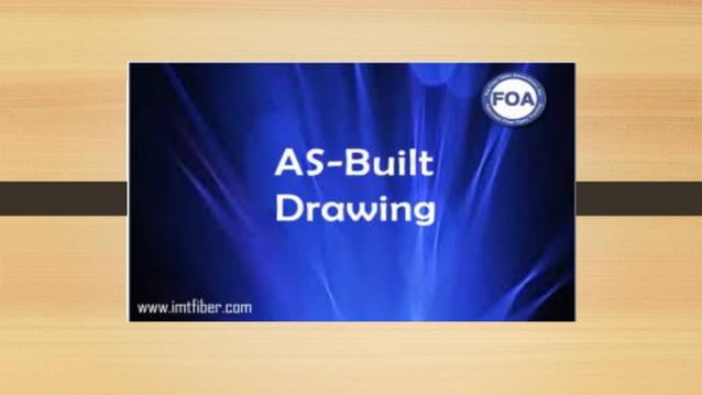 FIBER OPTIC PROJECT AS-BUILT DRAWING (ABD) | PDF | Geography | Science